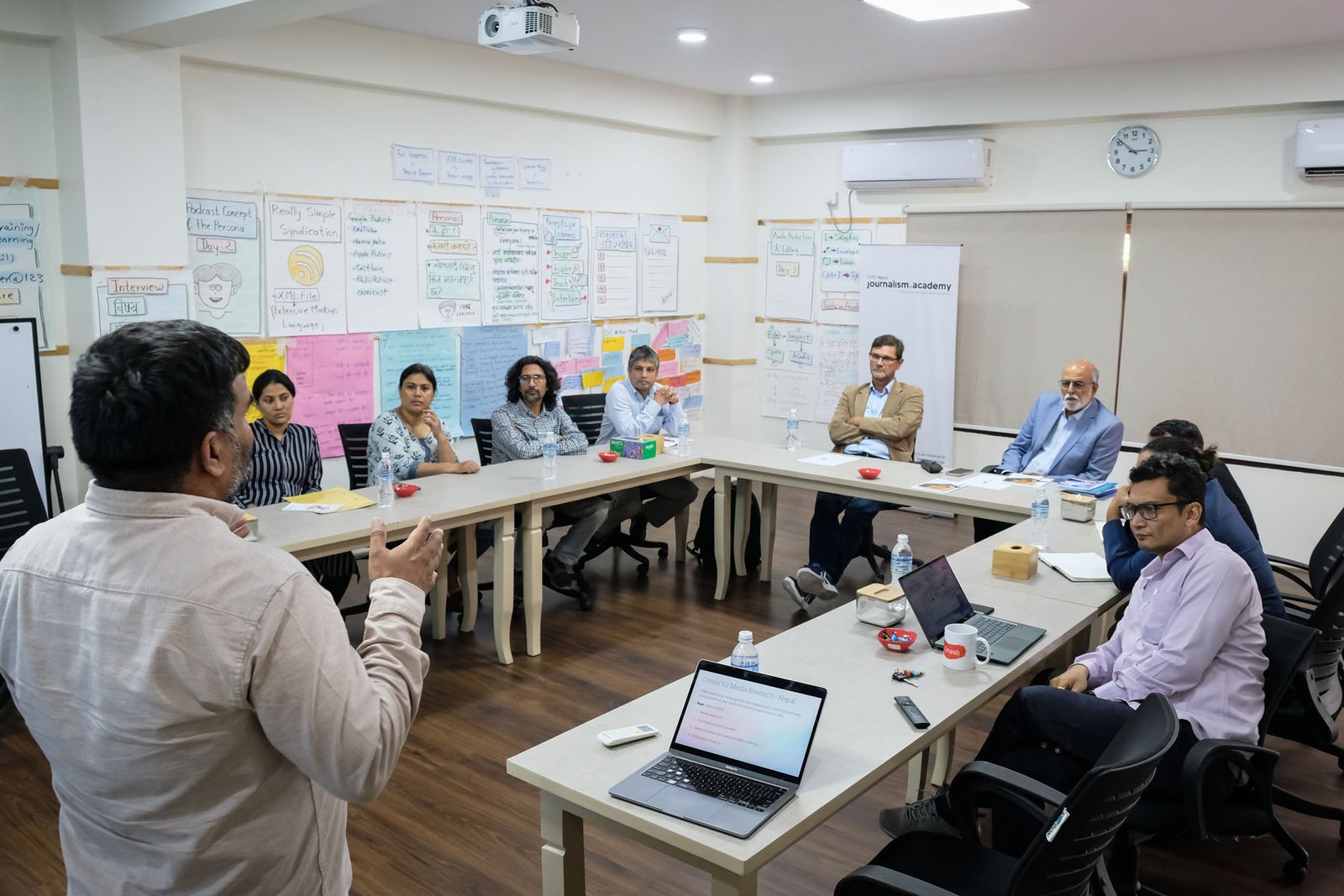 Sashi Kumar, founder chairman of Asian College of Journalism visits CMR ...